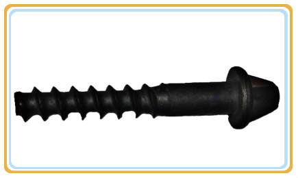 Tirafondo rielero_Herrajes para ferrocarril, Clavo rielero, Clip de ferrocarril, Herrajes, Clavo ...